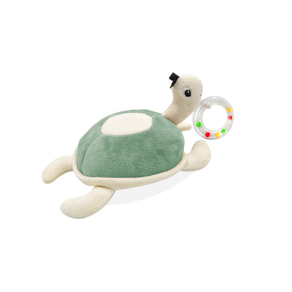 Babyjem Soft Baby Turtle Rattle Toy – Beauty Box