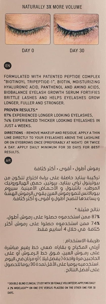 Bio Balance Eyelash Growth Serum 6ml – Beauty Box