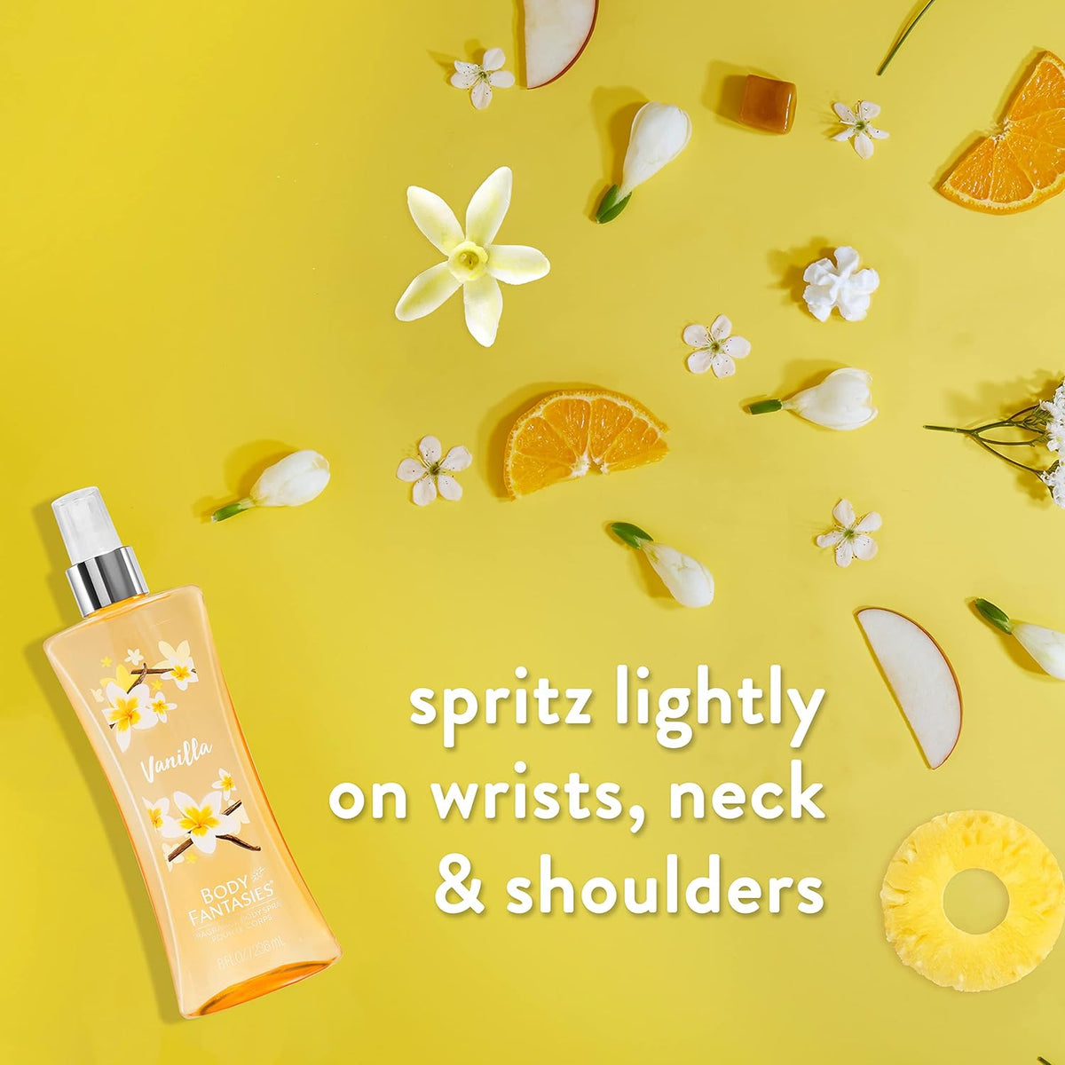 Body Fantasies Vanilla Body Spray 236ml – Beauty Box