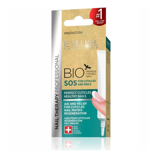 Eveline Nail Therapy Bio Sos For Cuticles And Nails 12ml – Beauty Box
