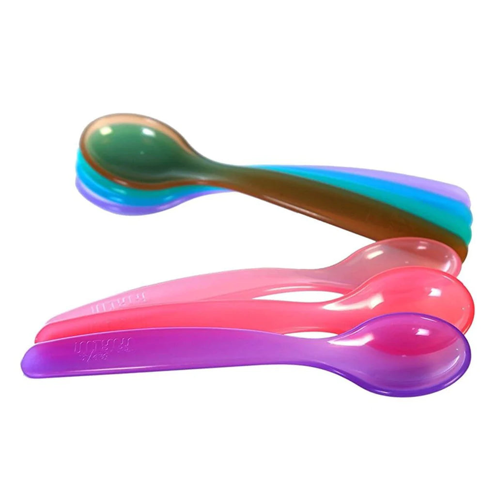 Farlin Rainbow Spoon Set -elder 12m+ | فارلين مجموعة معالق للأطفال M12 ...