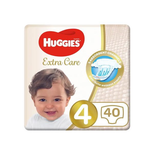 Huggies Size 4 Jumbo 40 Diapers | هجيز حفاضات جامبو مقاس 4 /40 حفاضة ...