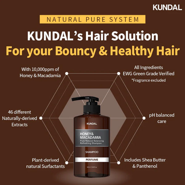 Kundal Shampoo Amber Vanilla 500ml – Beauty Box