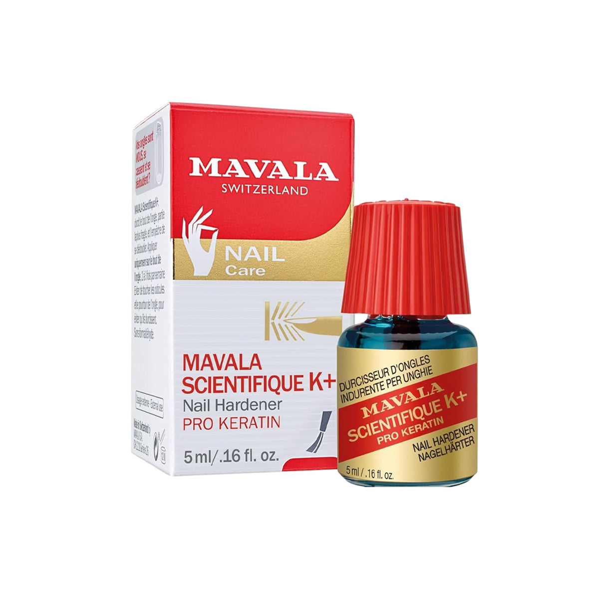 Mavala Scientifique K+ Pro Keratin Nail Hardener 5ml – Beauty Box