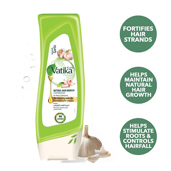 Vatika Natural Hair Growth Spanish Garlic Conditioner 400ml – Beauty Box