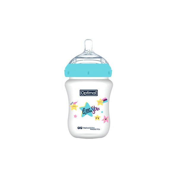 Optimal Mamilla Extra Wide Neck - Double Anti - Colic System (300ml) 0 ...