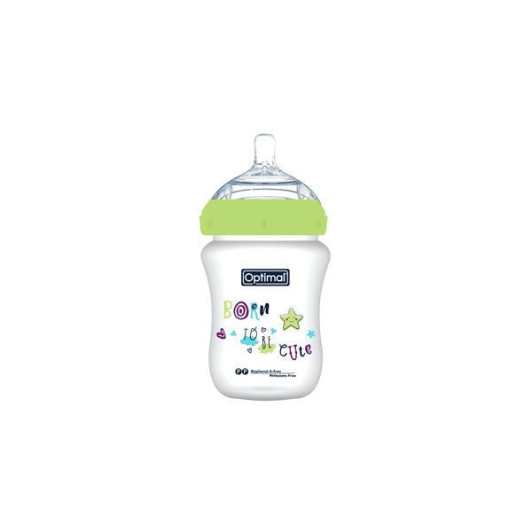Optimal Mamilla Extra Wide Neck - Double Anti - Colic System (300ml) 0 ...